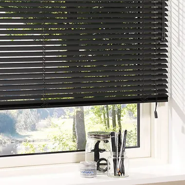 Persienner | Aluminium | Hvid, Sort & Sølv | Nem Montering | Hurtig ...