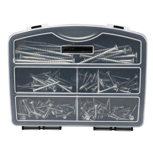 Sortimentskasse m. udendørskruer - Røverkøb Farvehandel